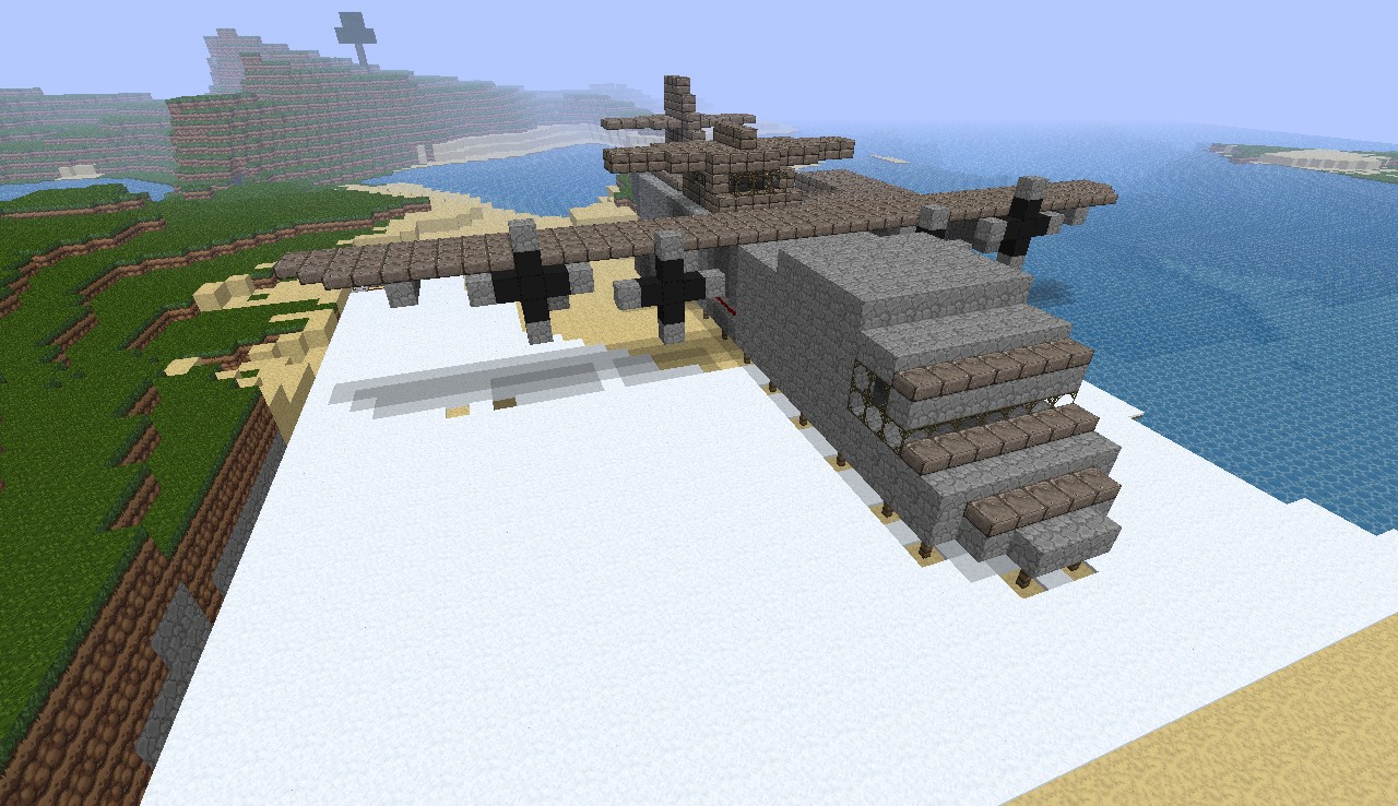 The AC - 130 Minecraft Map